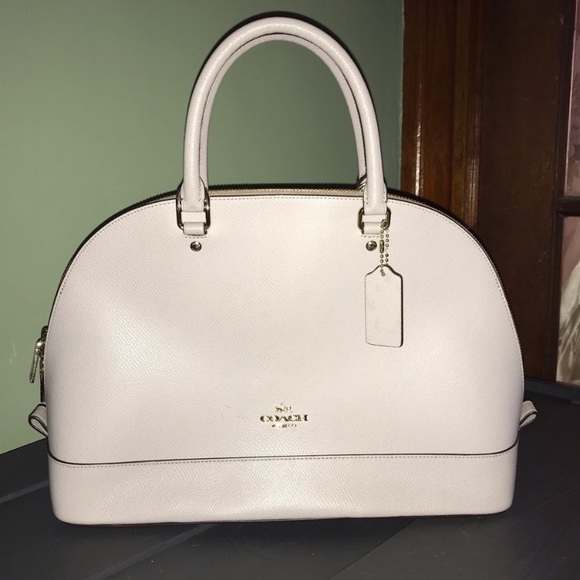 Coach | Bags | Coach Grey Birch Colored Dome Satchel Nwt | Poshmark